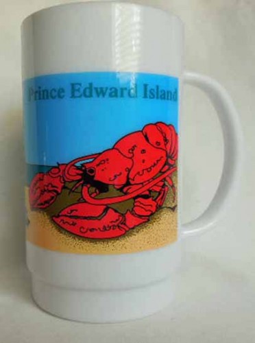 PEI Lobster Plastic Tankard