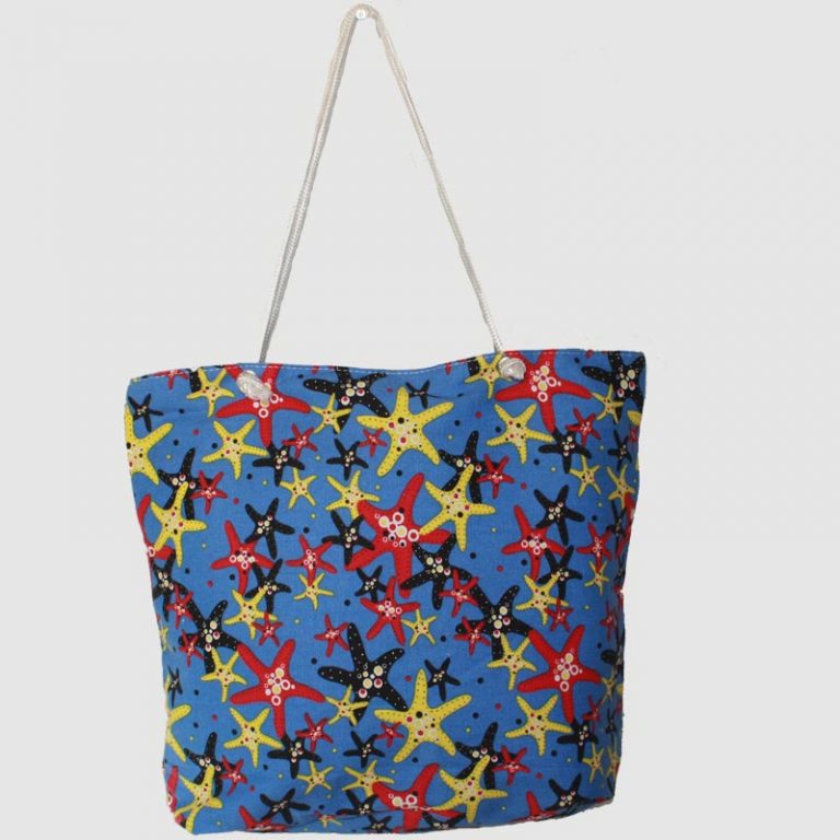 Colourful Starfish Bag