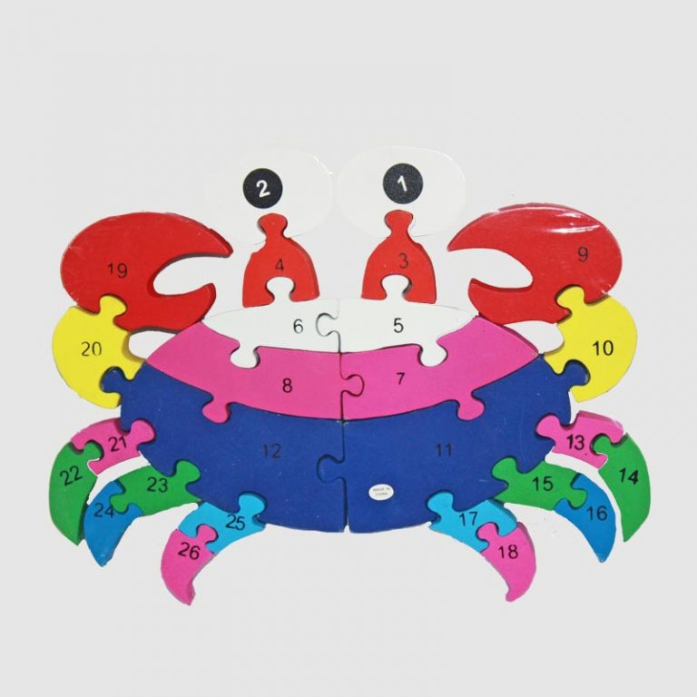 Wood Crab Puzzle
