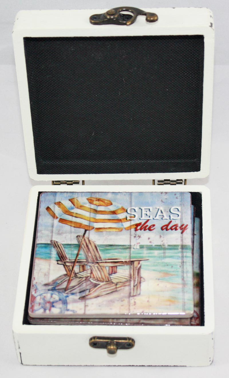 Life’s a Beach Coaster Set