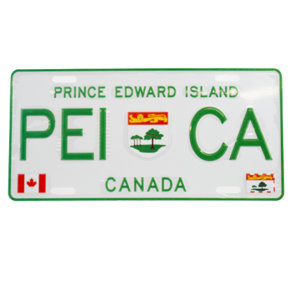 PEI Crest License Plate